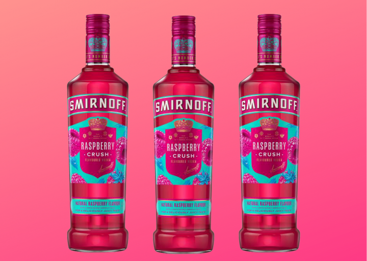 Smirnoff release Raspberry Crush Flavoured Vodka